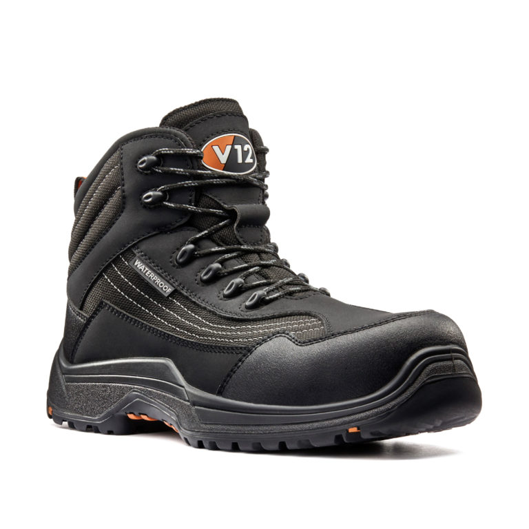 V12 Caiman Safety Boot Black SF-V1501 - Westpoint Distributors ...